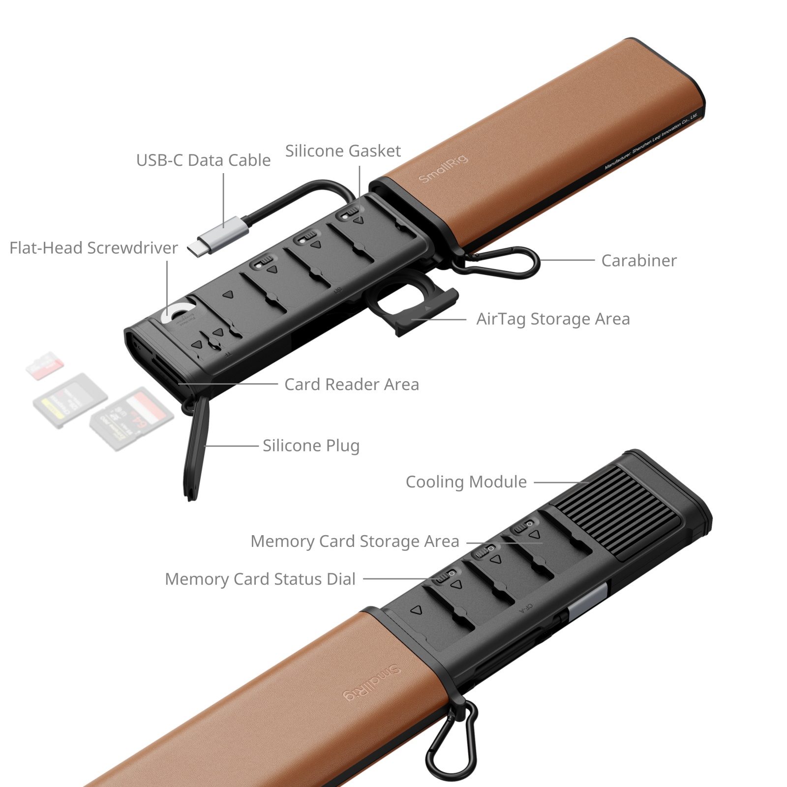 CFexpress Card Reader Case | Fast, Secure Storage | SmallRig