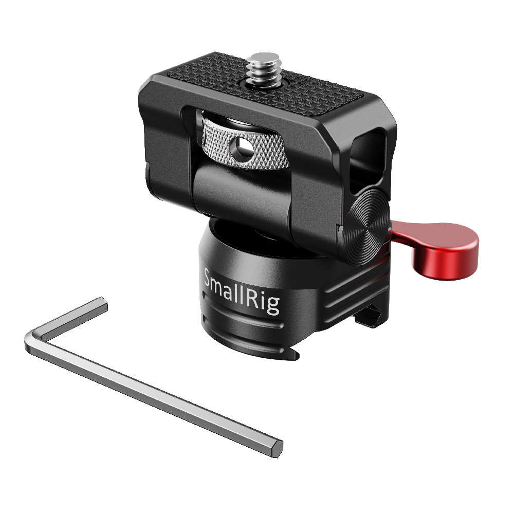 Swivel and Tilt Monitor Mount with Nato Clamp