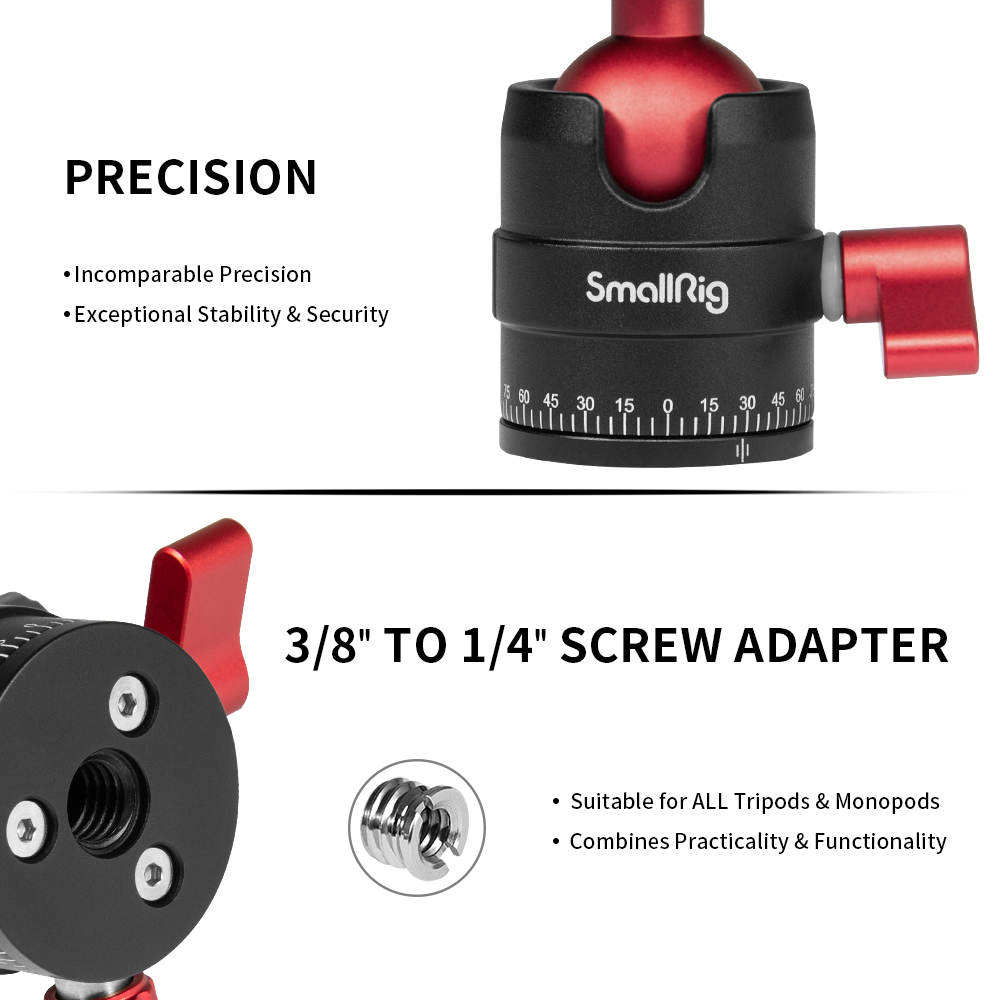 Panoramic Ball Head | Arca-Swiss Mount | SmallRig