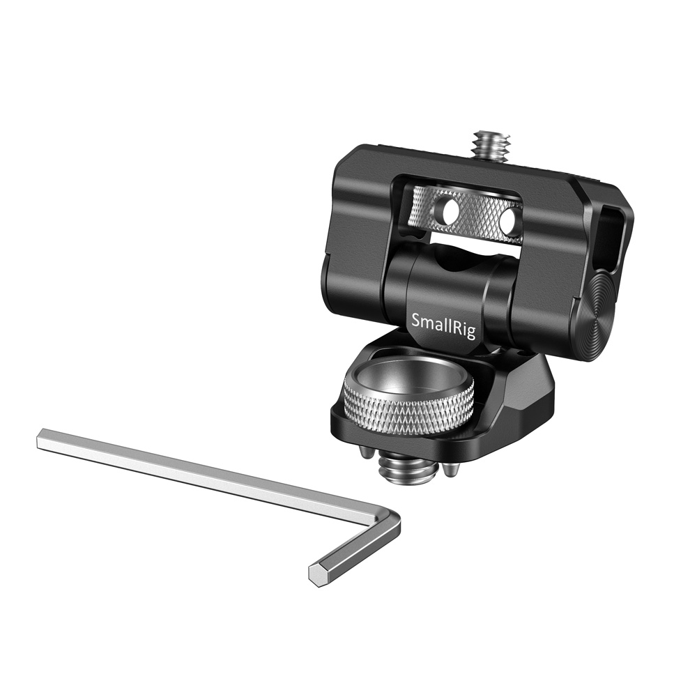 Swivel and Tilt Monitor Mount with Arri Locating Pins