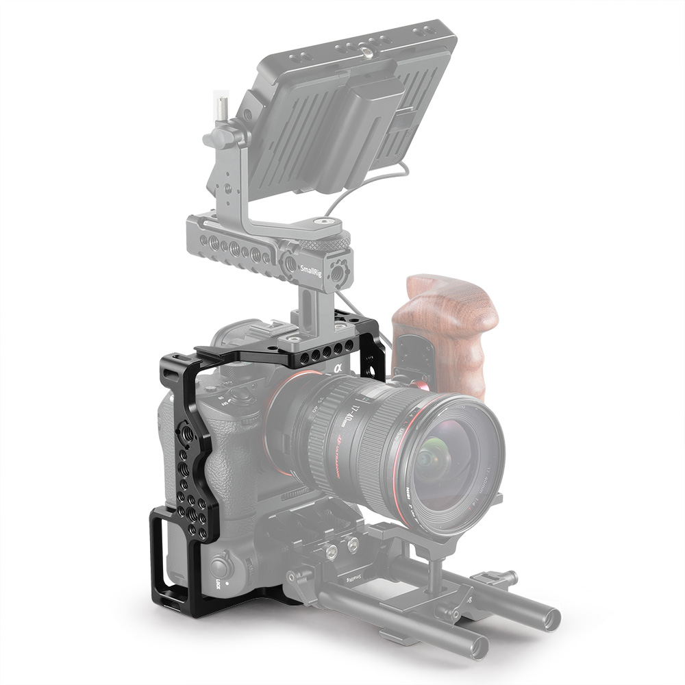 Camera Cage for Sony A7RIII/A7M3/A7III with VG-C3EM Vertical Grip