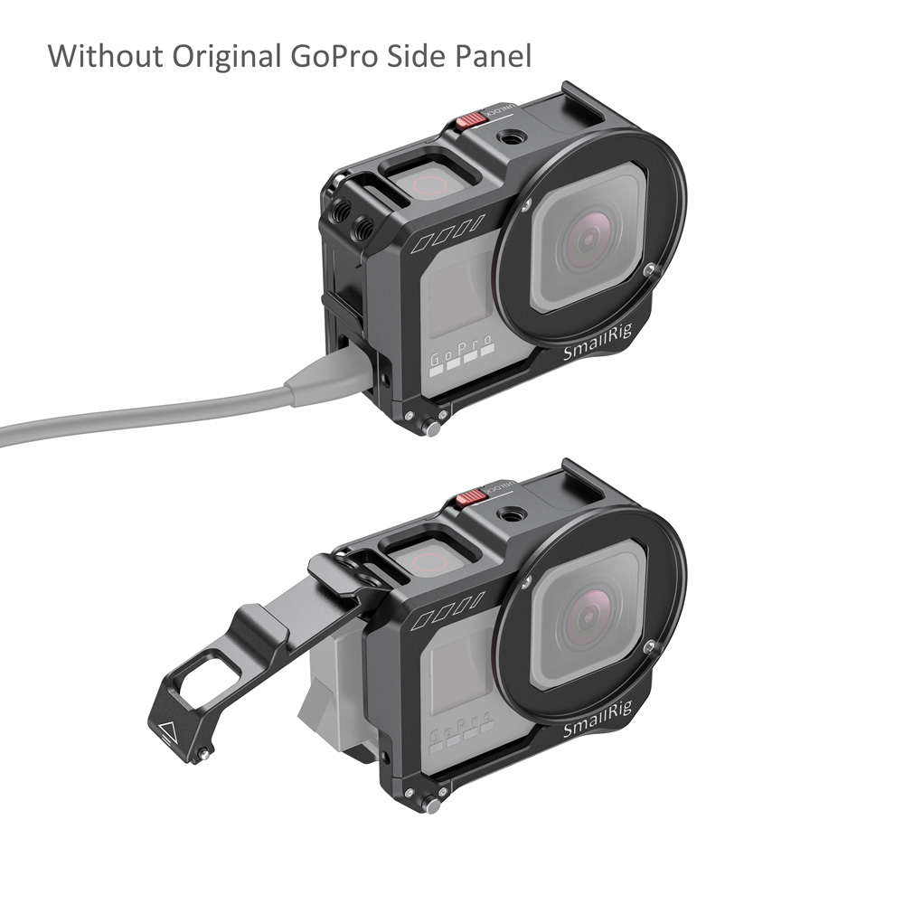 Vlogging Camera Cage for GoPro HERO8 Black