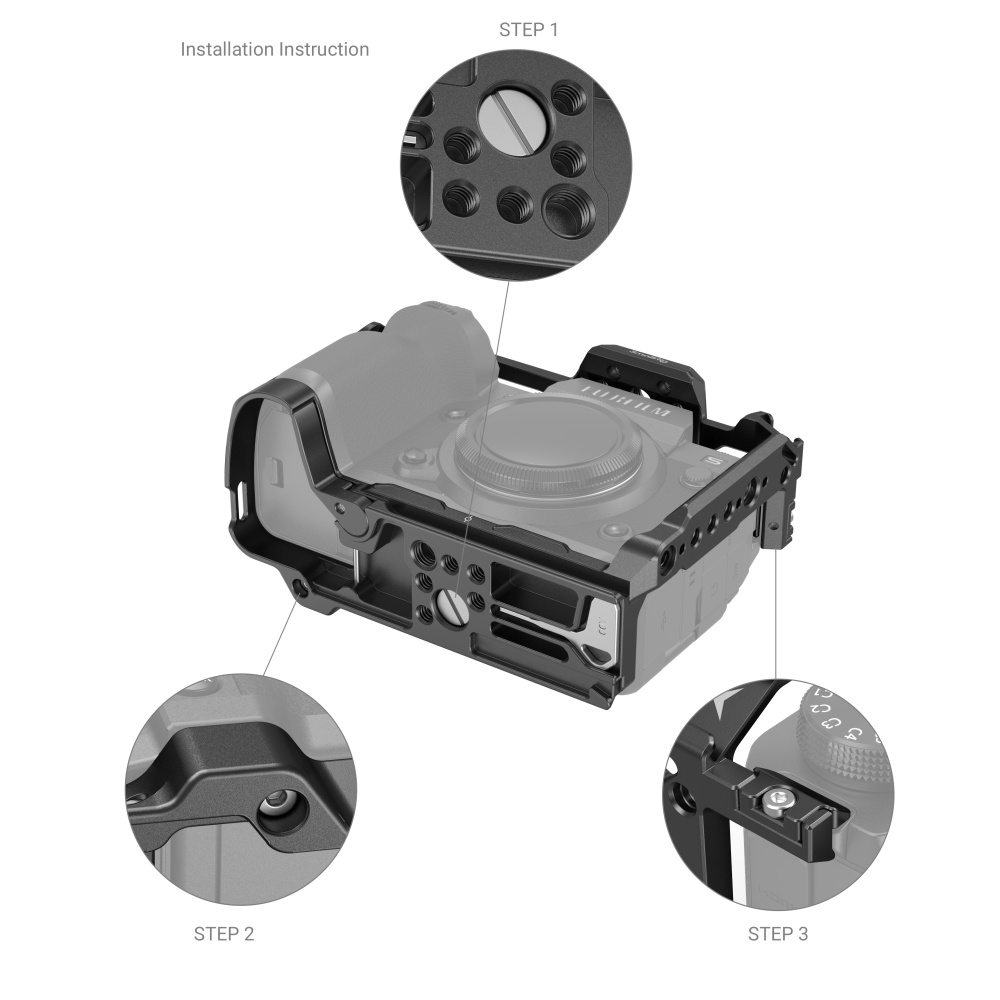 Cage for FUJIFILM X-H2 / X-H2S
