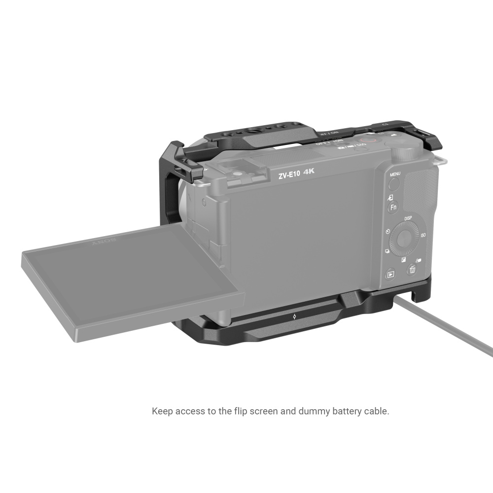 Camera Cage with Grip for Sony ZV-E10