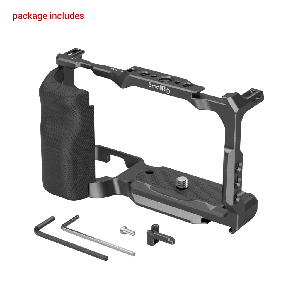 Camera Cage with Grip for Sony ZV-E10