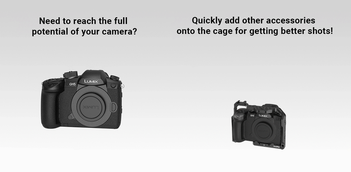Panasonic GH5・GH5S用ケージ Panasonic GH5・GH5S用ケージ