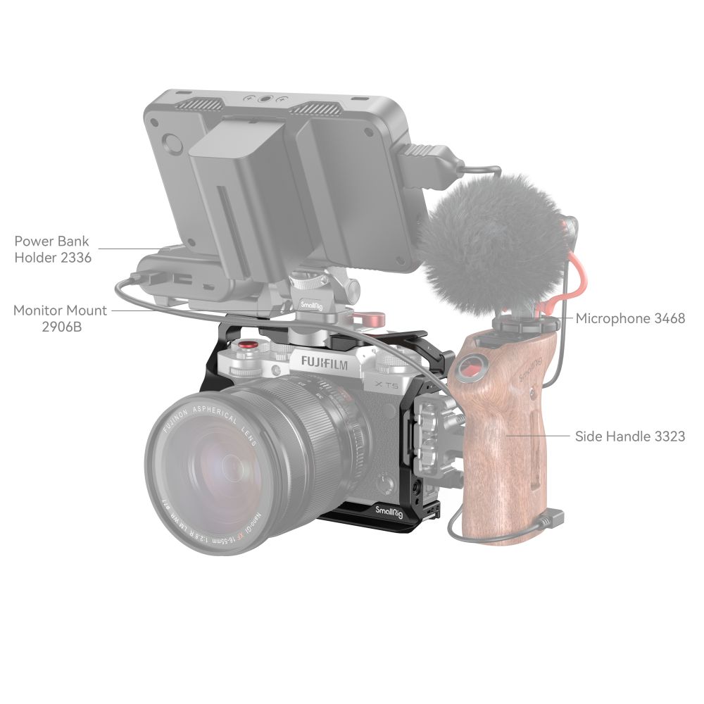 FUJIFILM X-T5 Camera Cage | Secure Mount | Quick Release