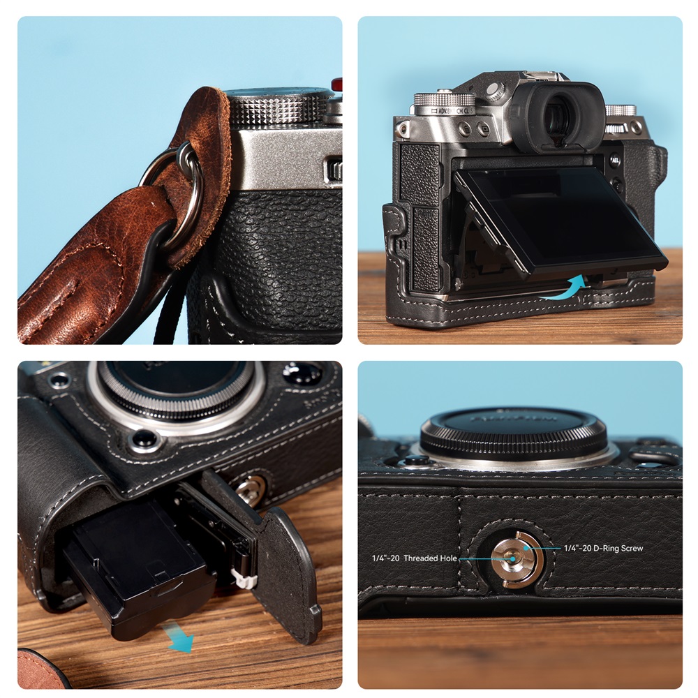 FUJIFILM X-T5 Half Case & Strap | Grip & Style | SmallRig