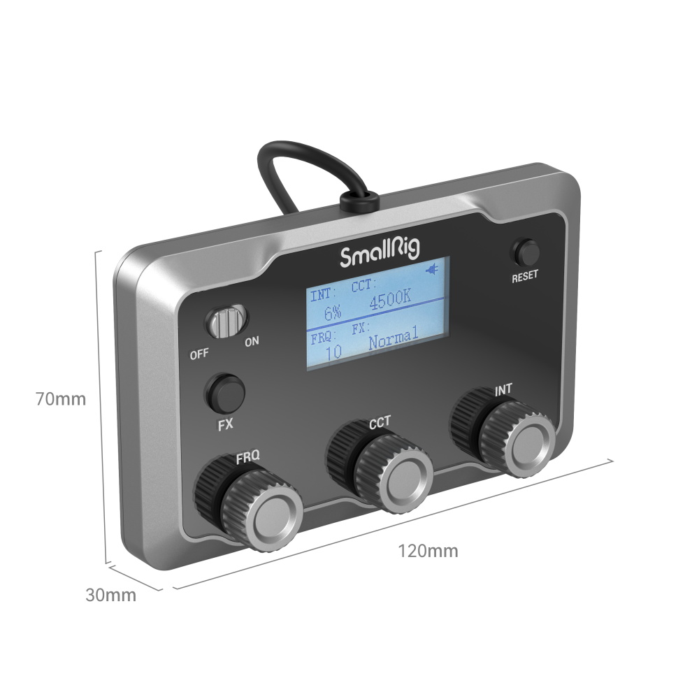 RC 350 / RC 450 COB LED Video Light Control Panel