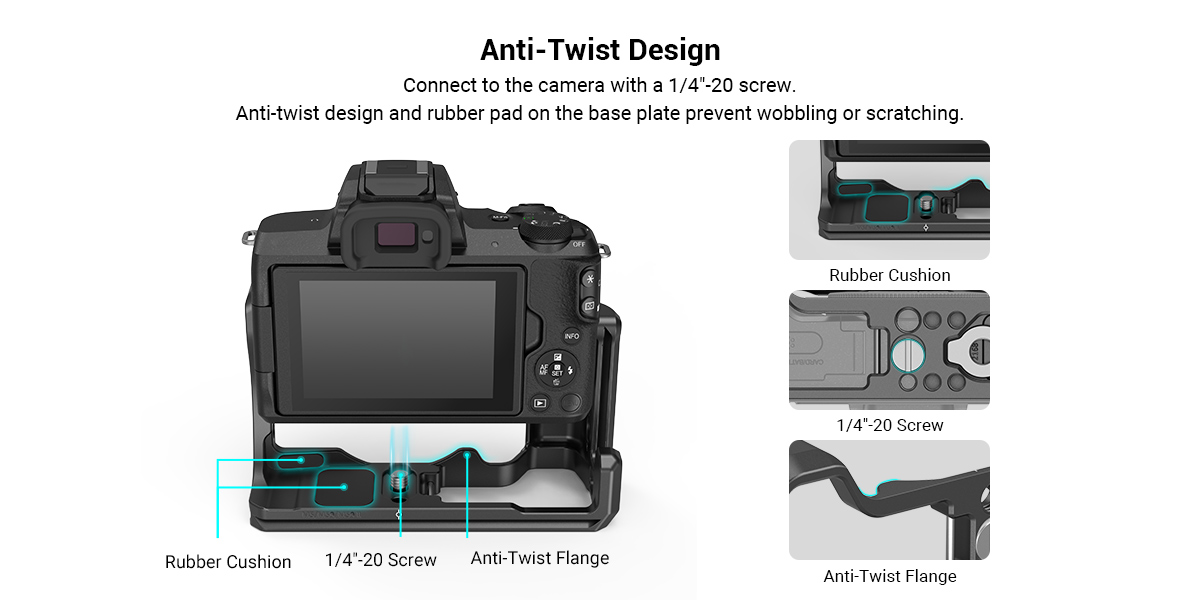 Camera Cage for Canon EOS M50/M50 II/M5
