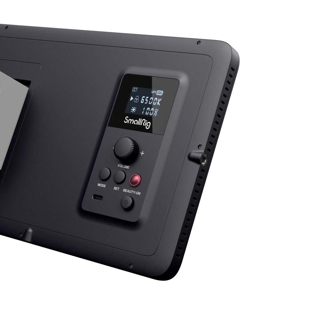 P200 Beauty Panel Video Light | 15W Soft LED | USB-C Power