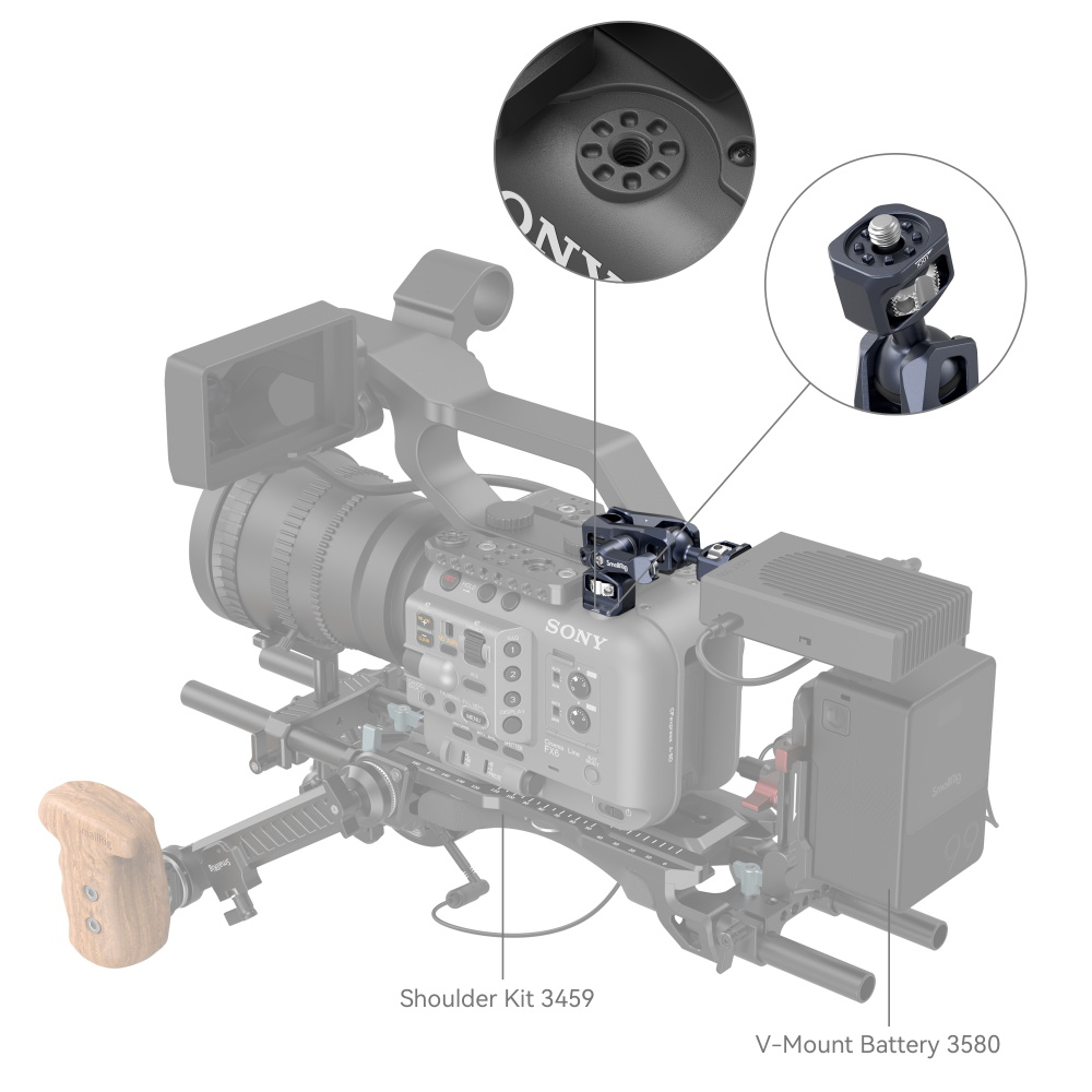 Magic Arm for Sony FX6, FS5, FS5 II | Monitor & Accessory