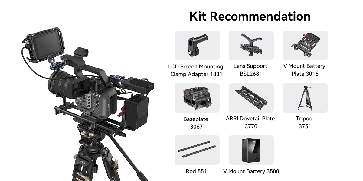 Magic Arm for Sony FX6, FS5, FS5 II | Monitor & Accessory