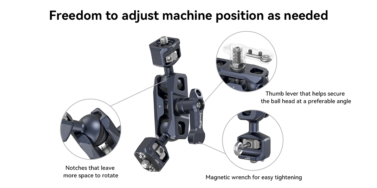Magic Arm for Sony FX6, FS5, FS5 II | Monitor & Accessory