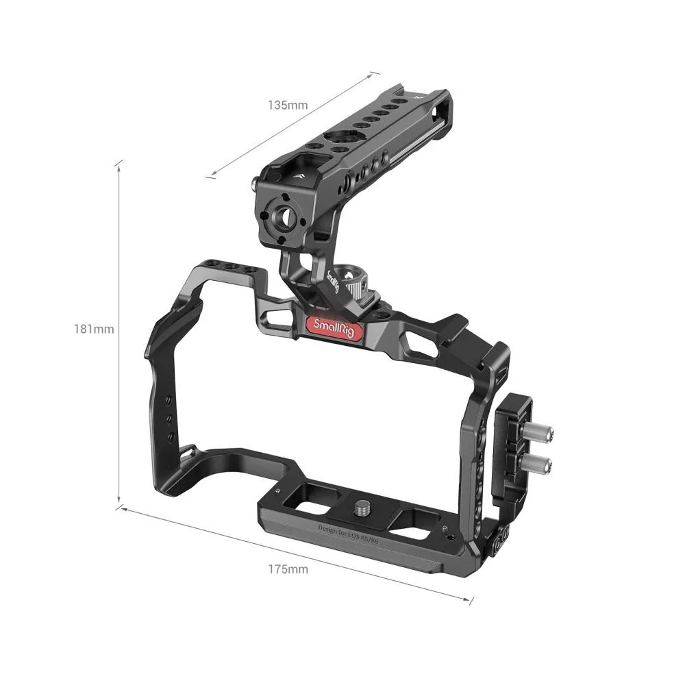 Kit Cage Smallrig 3891 Impugnatura Gabbia SMALLRIG 3891 Per Canon R5C ...