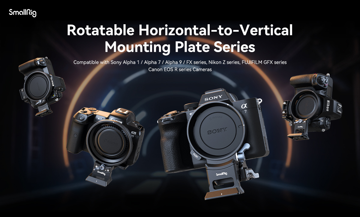 Horizontal-Vertical Mount Plate Kit | Arca-Swiss Manfrotto