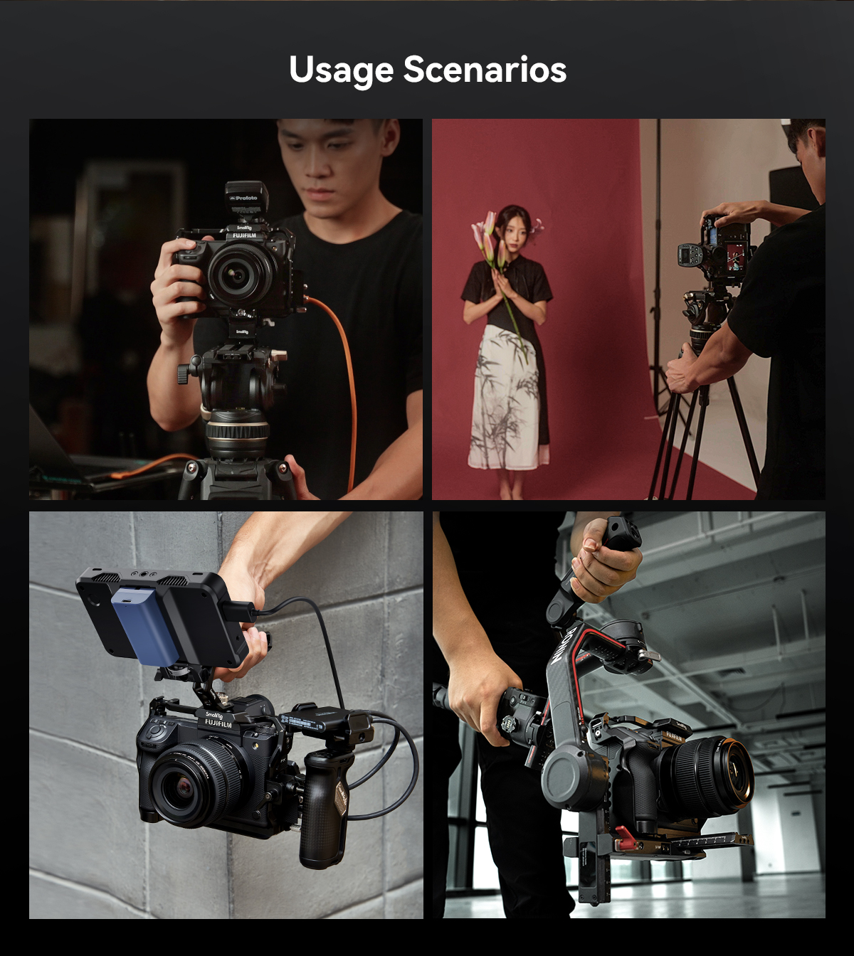 E2/E2G Camera Cage | NATO Rails | Cable Clamp | Tools