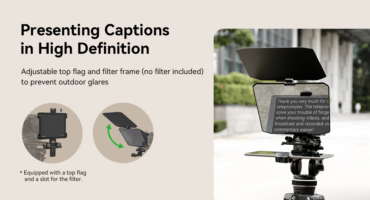 Multifunctional Teleprompter