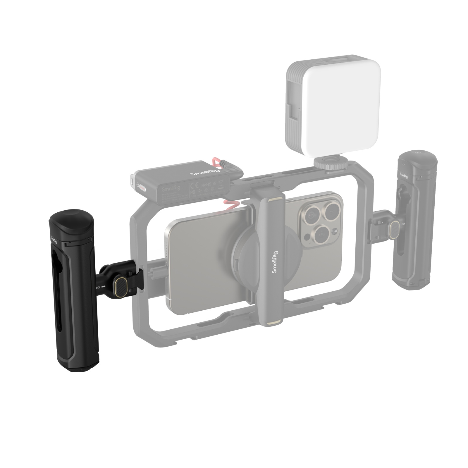 Side Handle | Instant Release & Balanced Grip | SmallRig