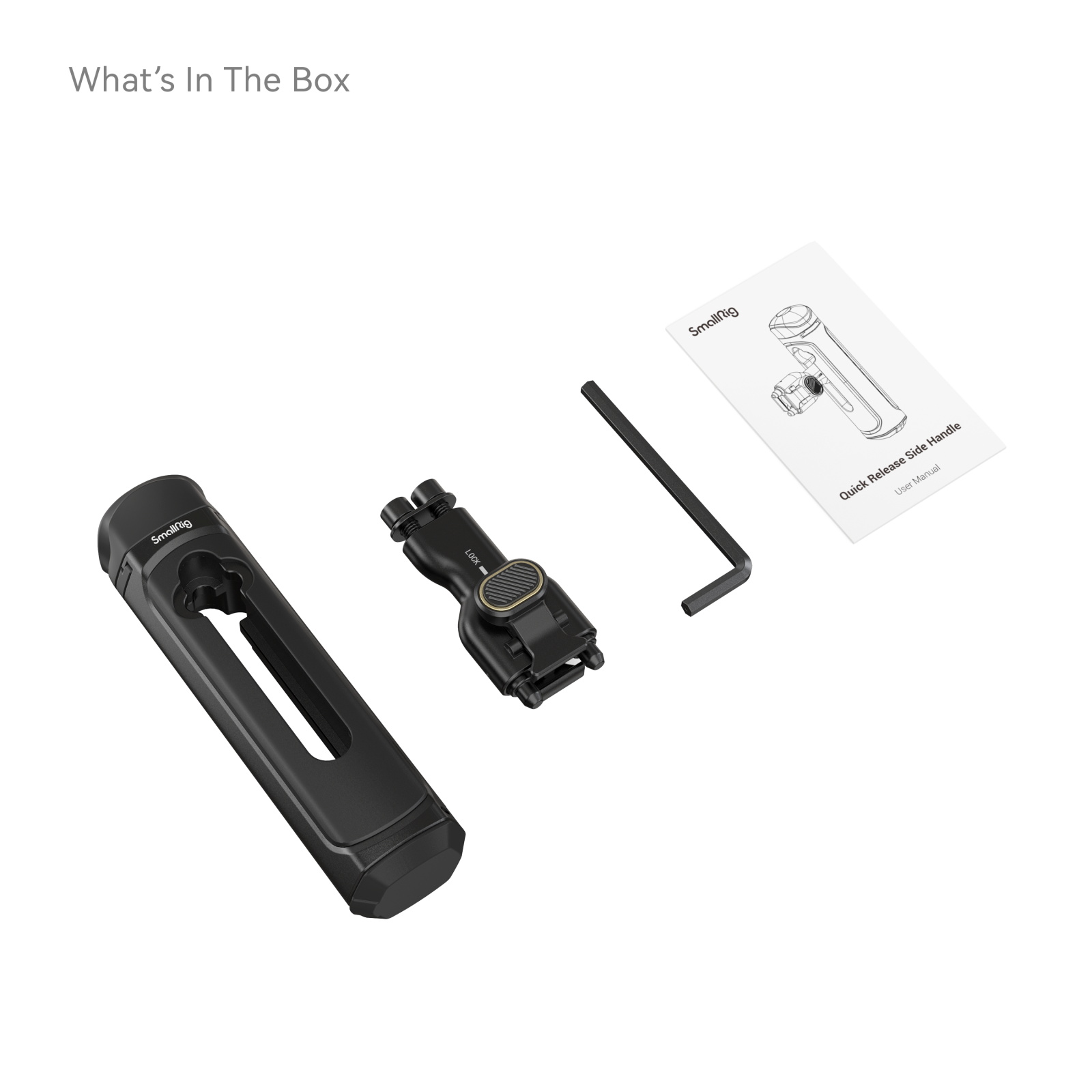 Side Handle | Instant Release & Balanced Grip | SmallRig
