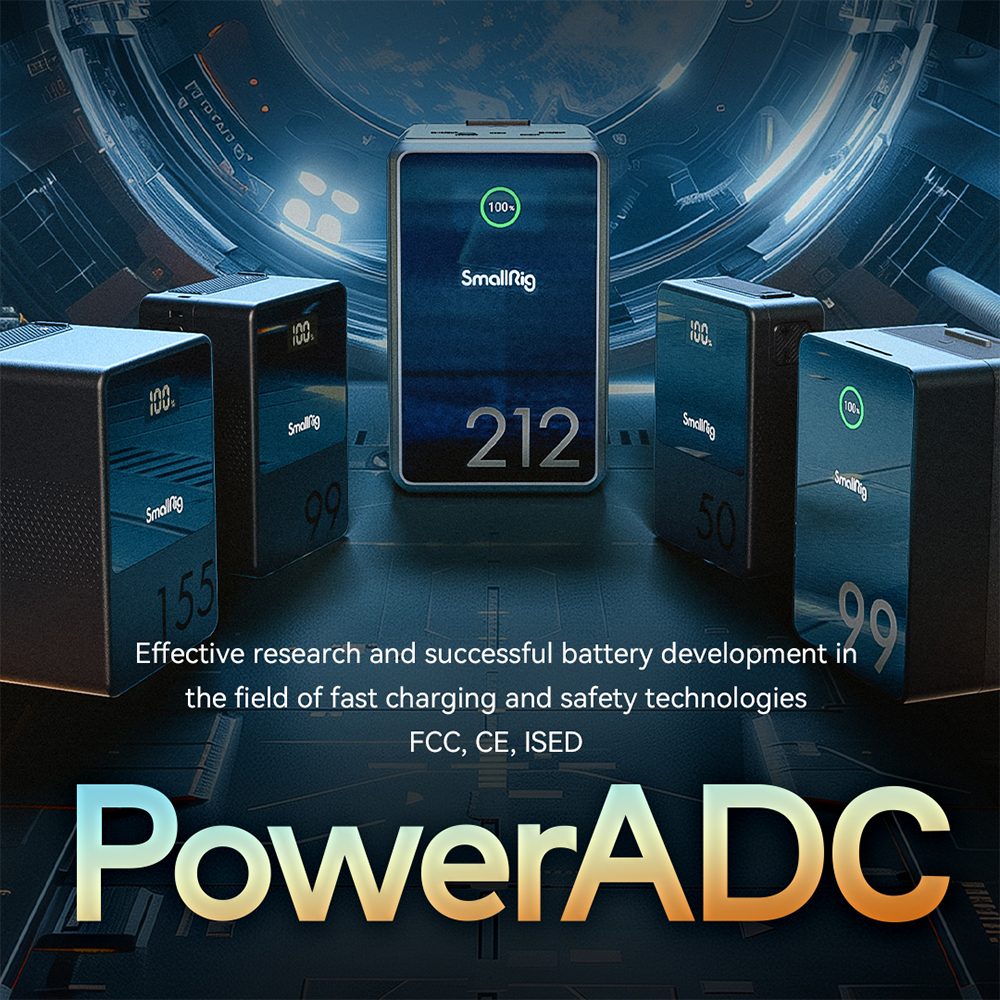 SmallRig x Caleb Pike VB212 mini V Mount Battery