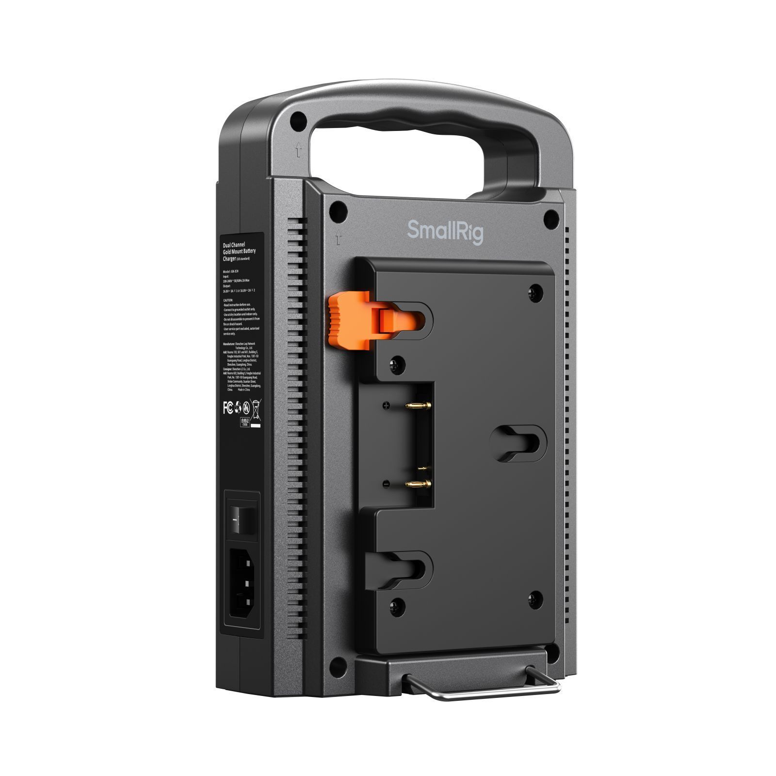 Dual Channel Gold Mount Battery Charger (US standard)