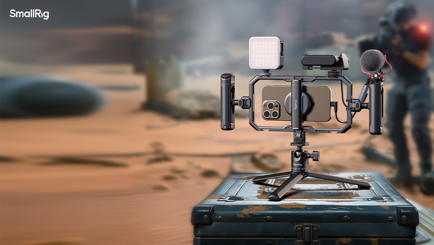 SmallRig All-in-One Video Kit For Smartphone Creators with Audio and ...