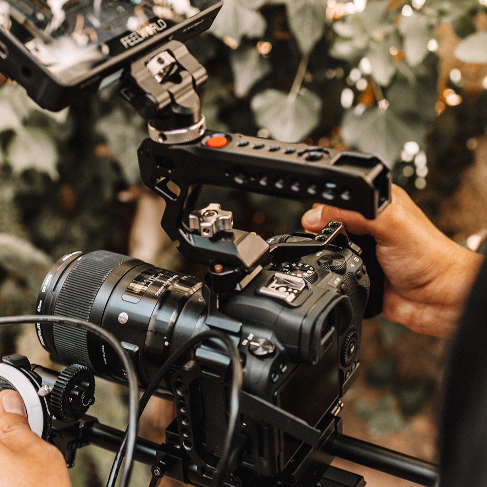 NATO Top Handle with Record Start/Stop Remote Trigger