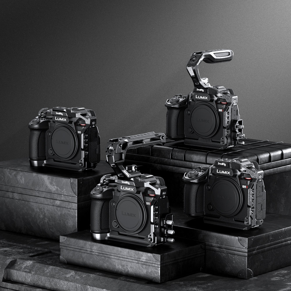 Camera Cage for S5 II, S5 IIX, G9 II | NATO | Arca-Swiss