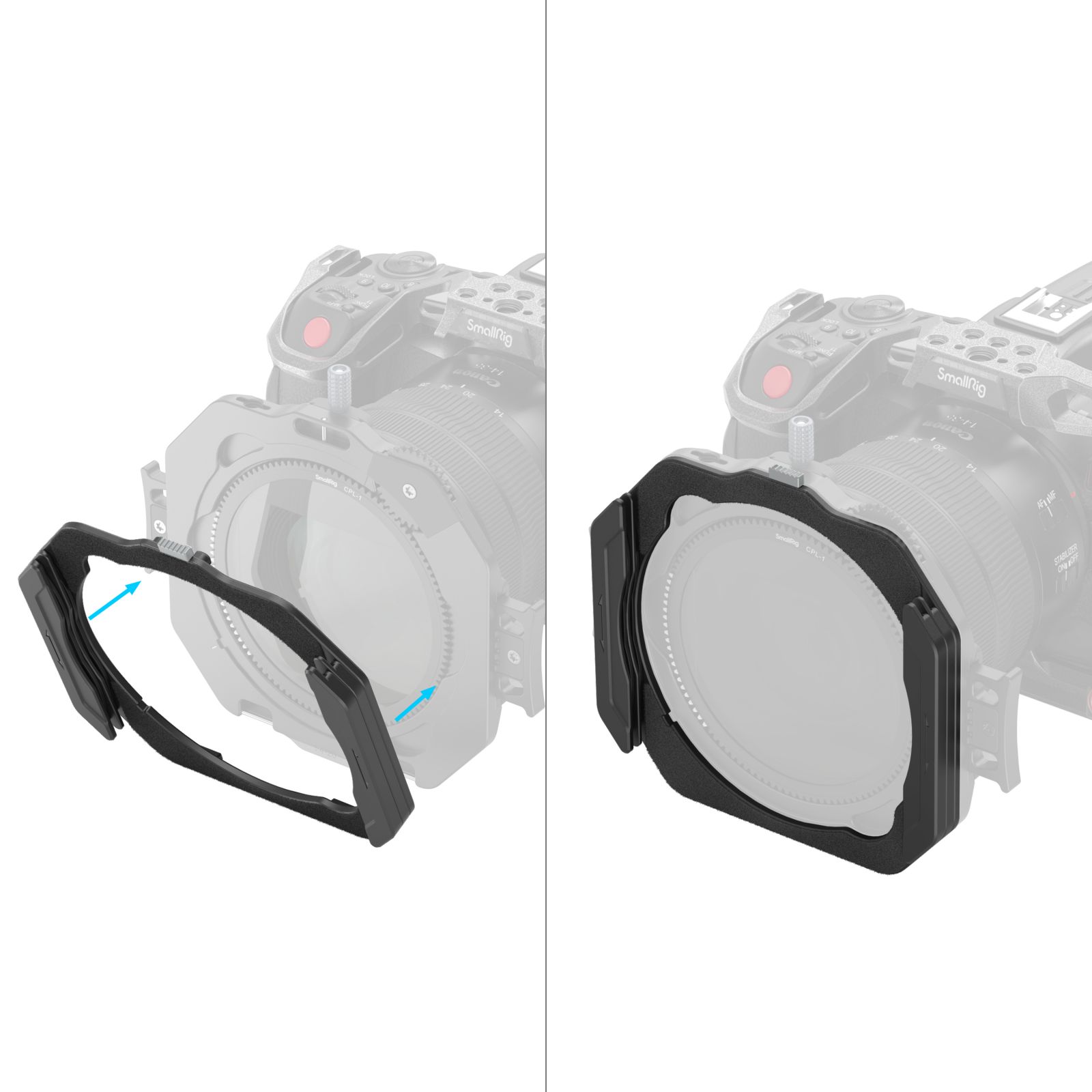 Camera Filter Support | ND Filter Compatible & Vignette-Free | SmallRig