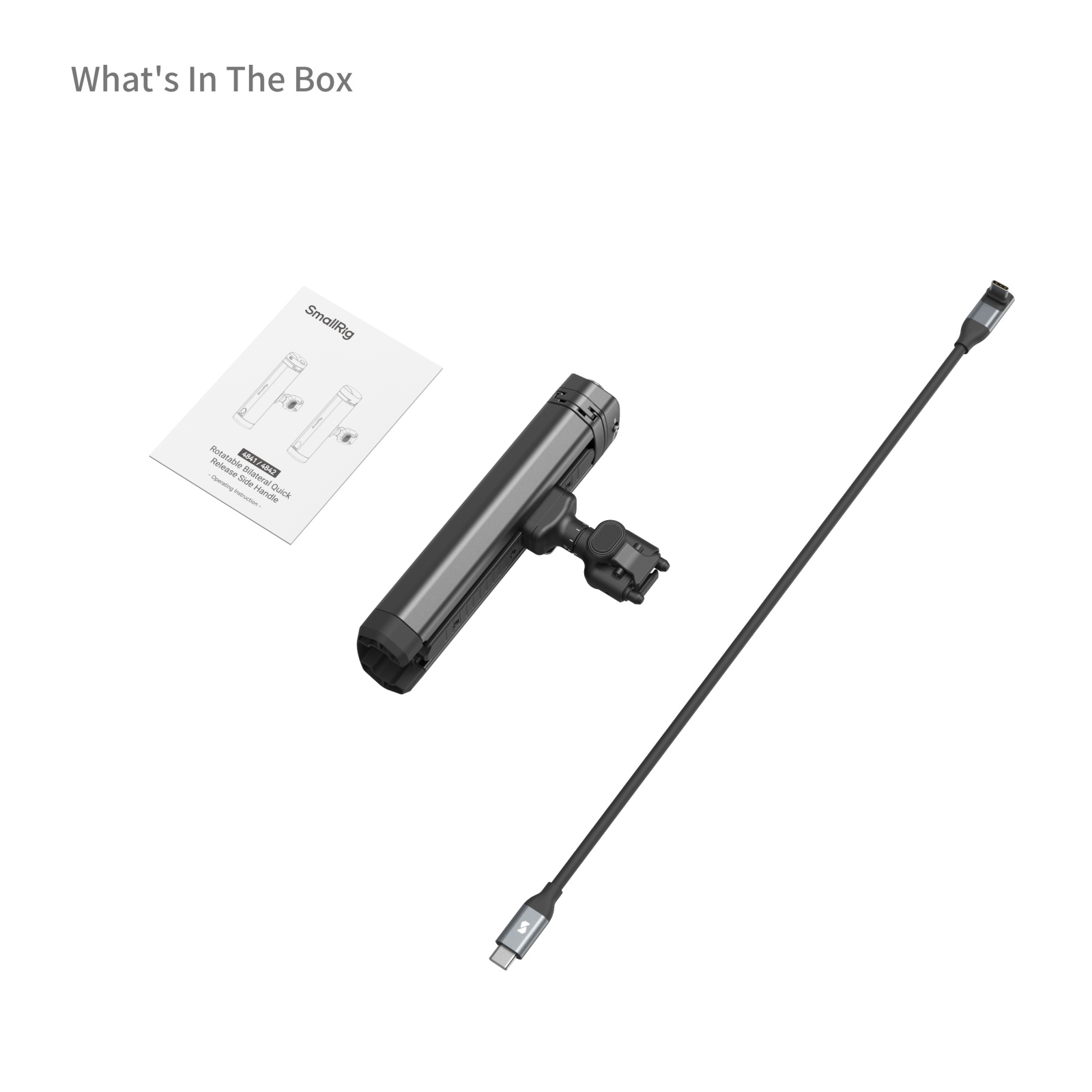 Rotatable Bilateral Quick Release Side Handle with Wireless Control and ...