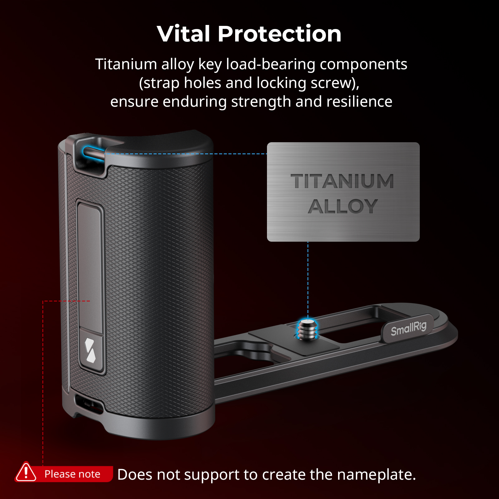 L-Shape Mount Plate with Handle for Leica Q3