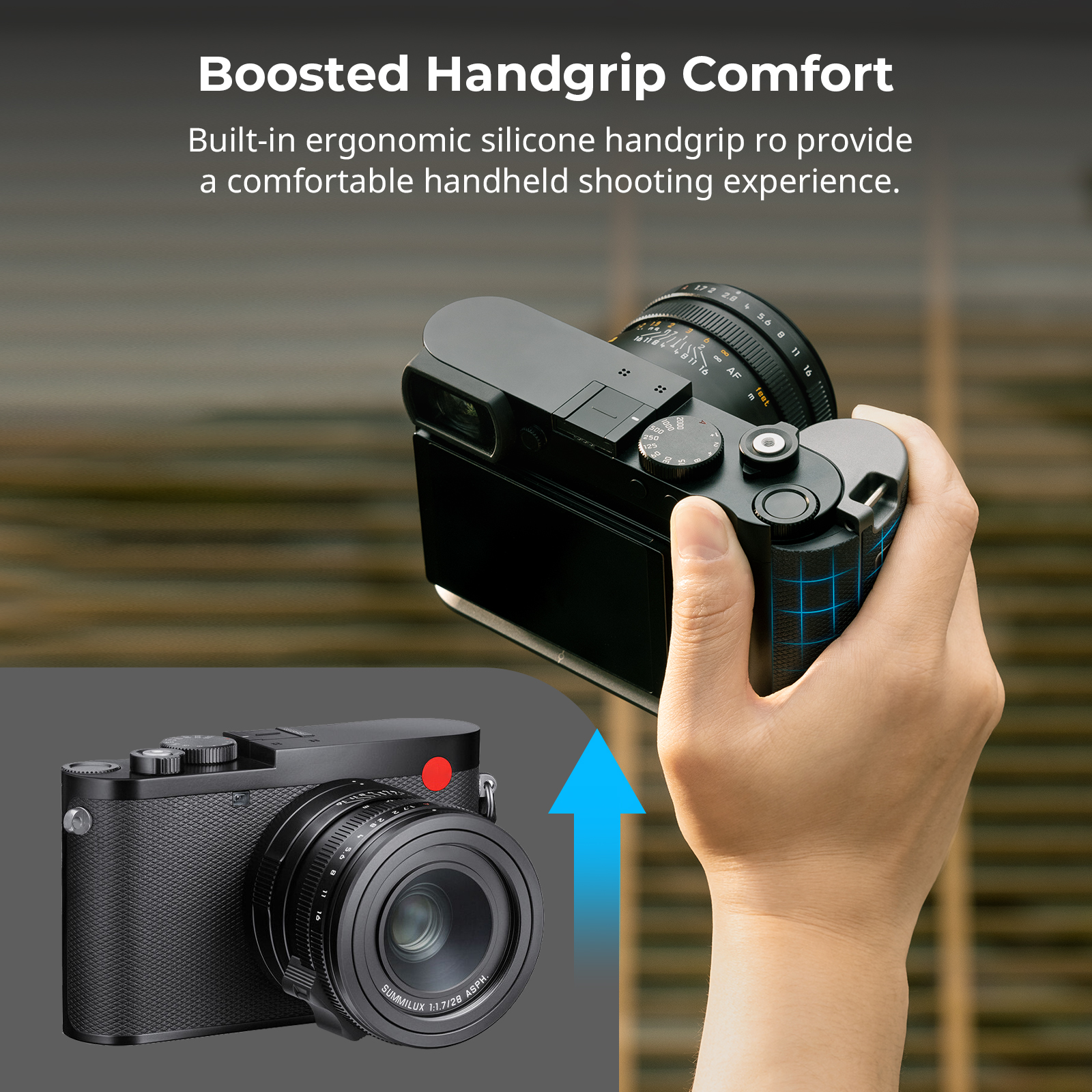 L-Shape Mount Plate with Handle for Leica Q3