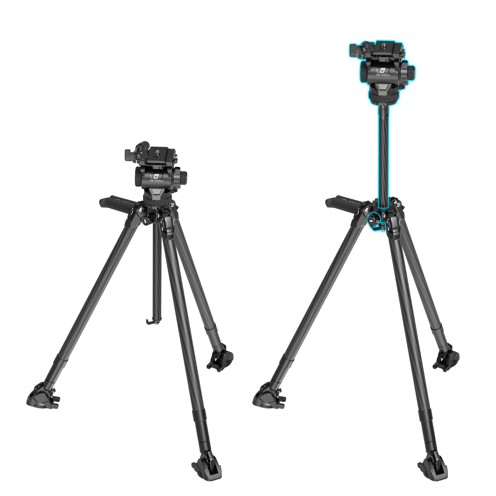 TRIBEX Carbon Fiber Camera Tripod Kit | Rapid Setup
