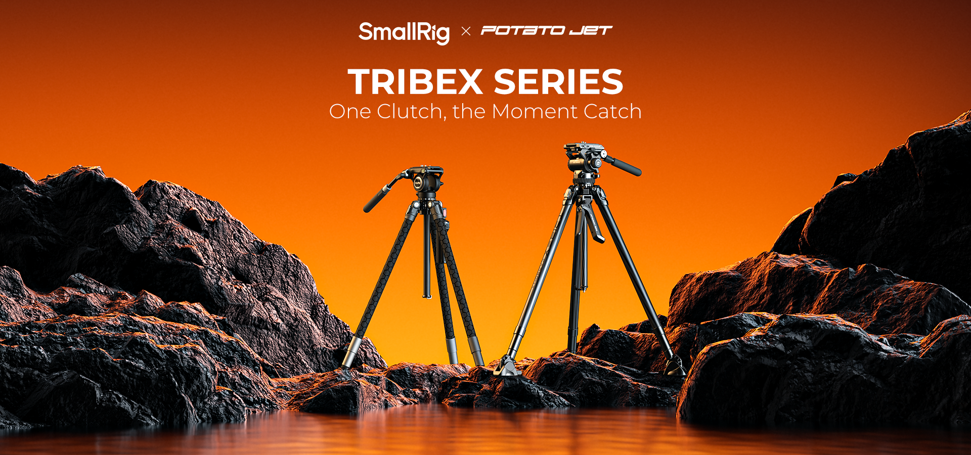 Professional Video Tripod - Tribex Hydraulic System by SmallRig ...