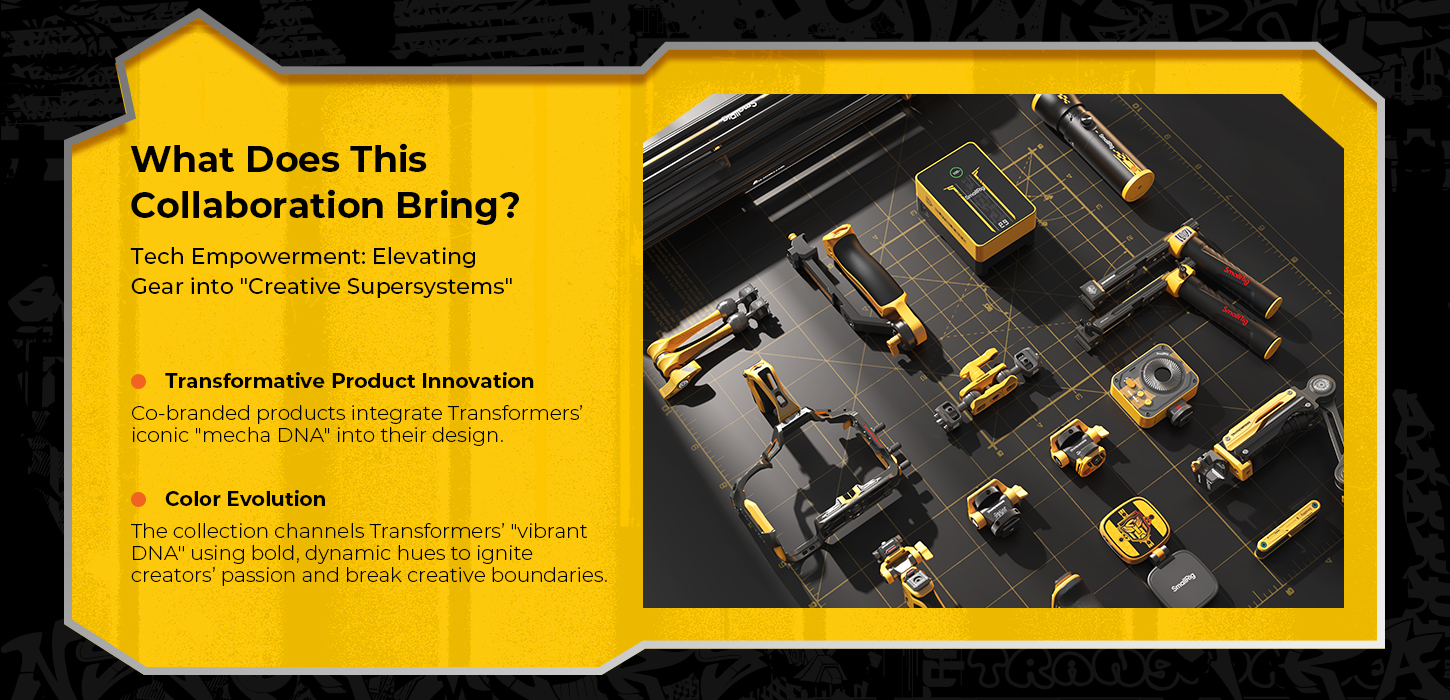 SmallRig × Transformers: Camera Rigs | Tripods | Lighting | Accessories