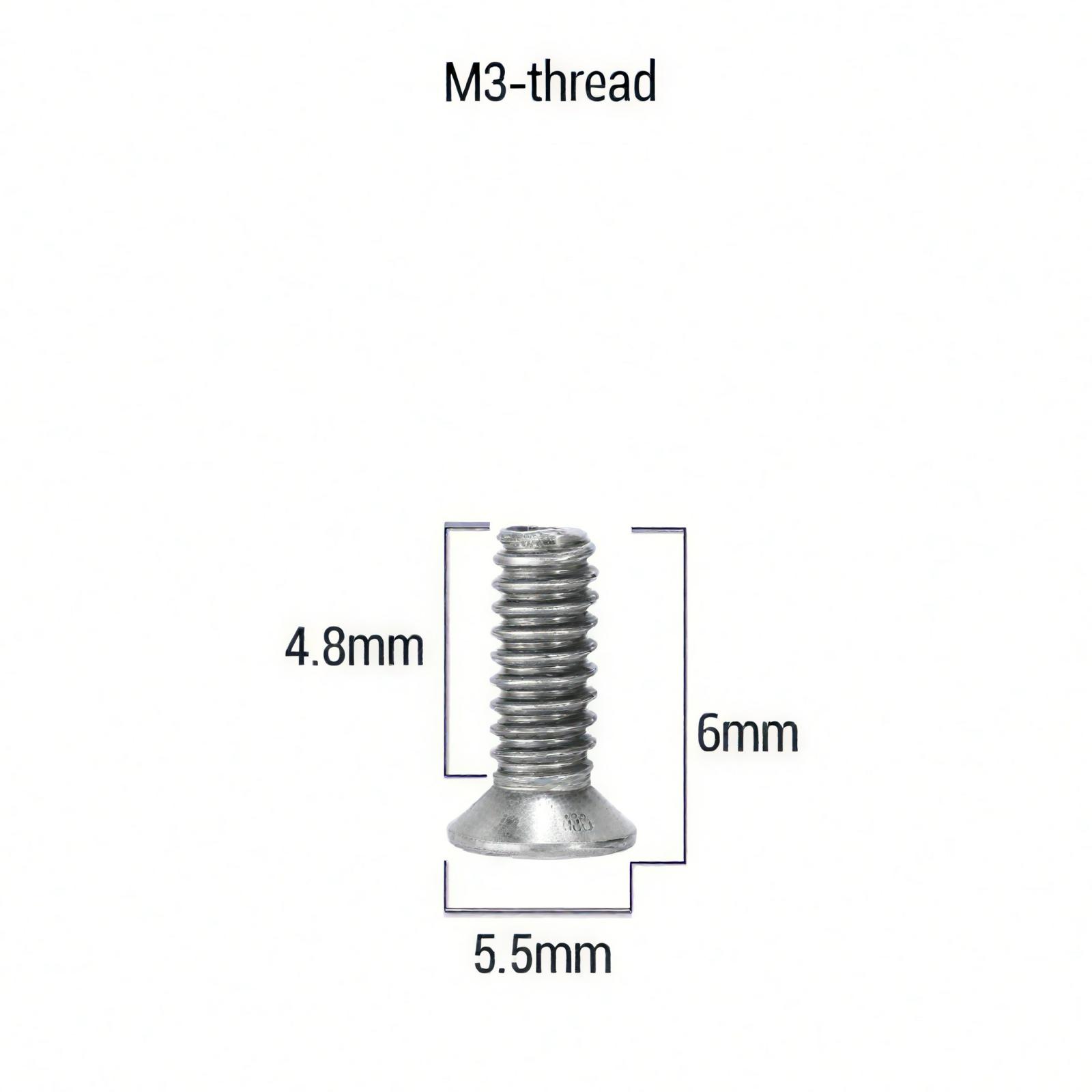 M3 Phillips Screws | Camera Rig Secure Fasteners