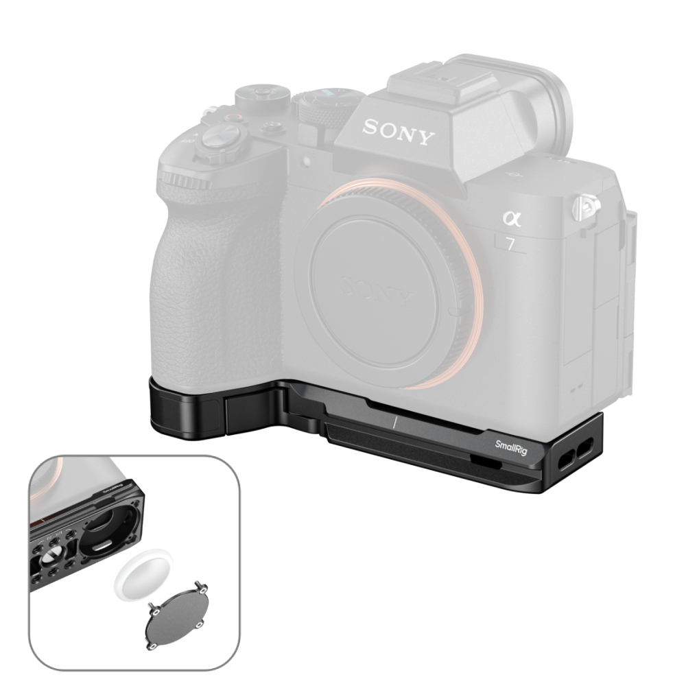 Baseplate Mount Plate with AirTag Slot for Sony A7 V / A7R V / A7 IV ...