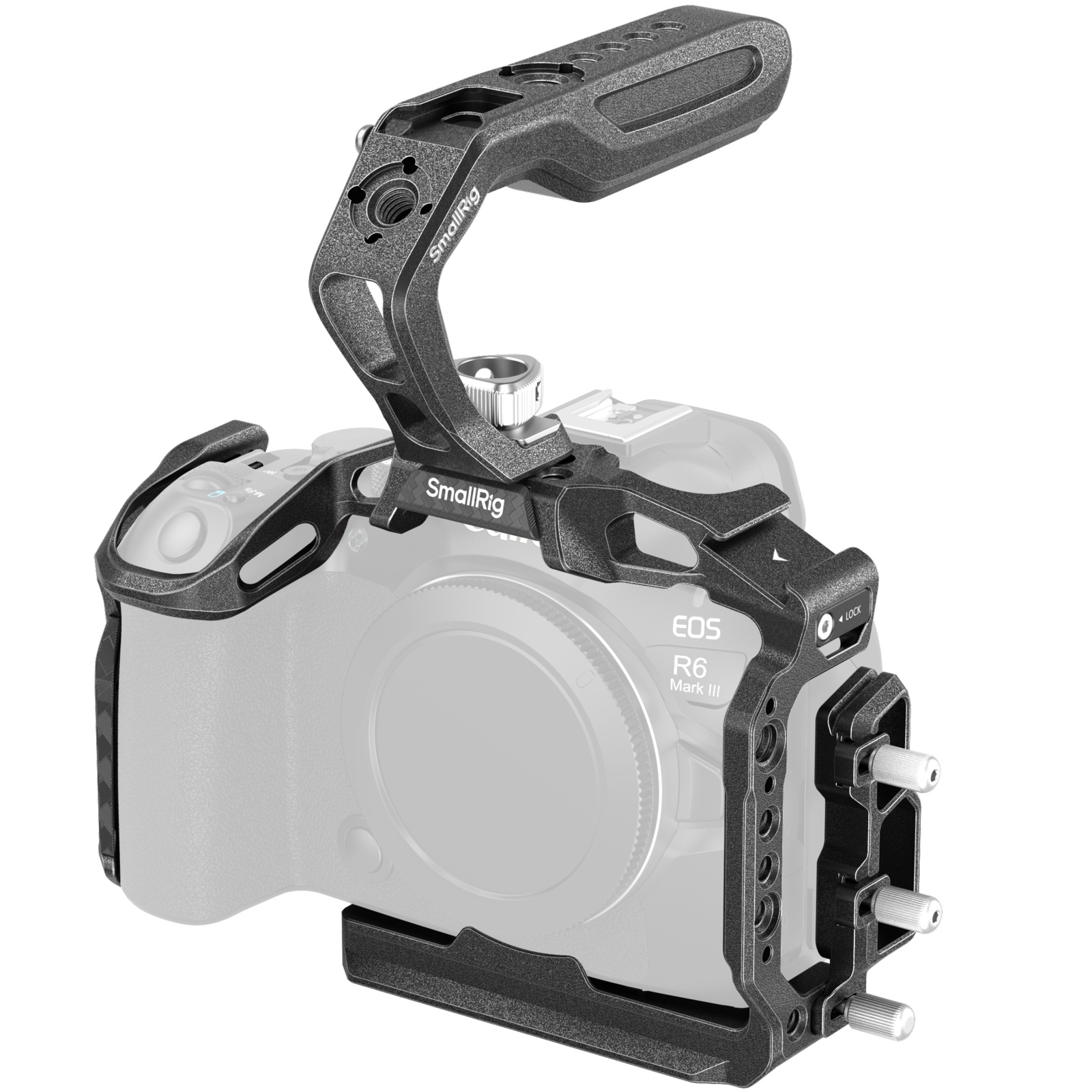 Camera Cage Kit (Black Mamba/Basic/Hawklock) for Canon EOS R6 Mark III ...