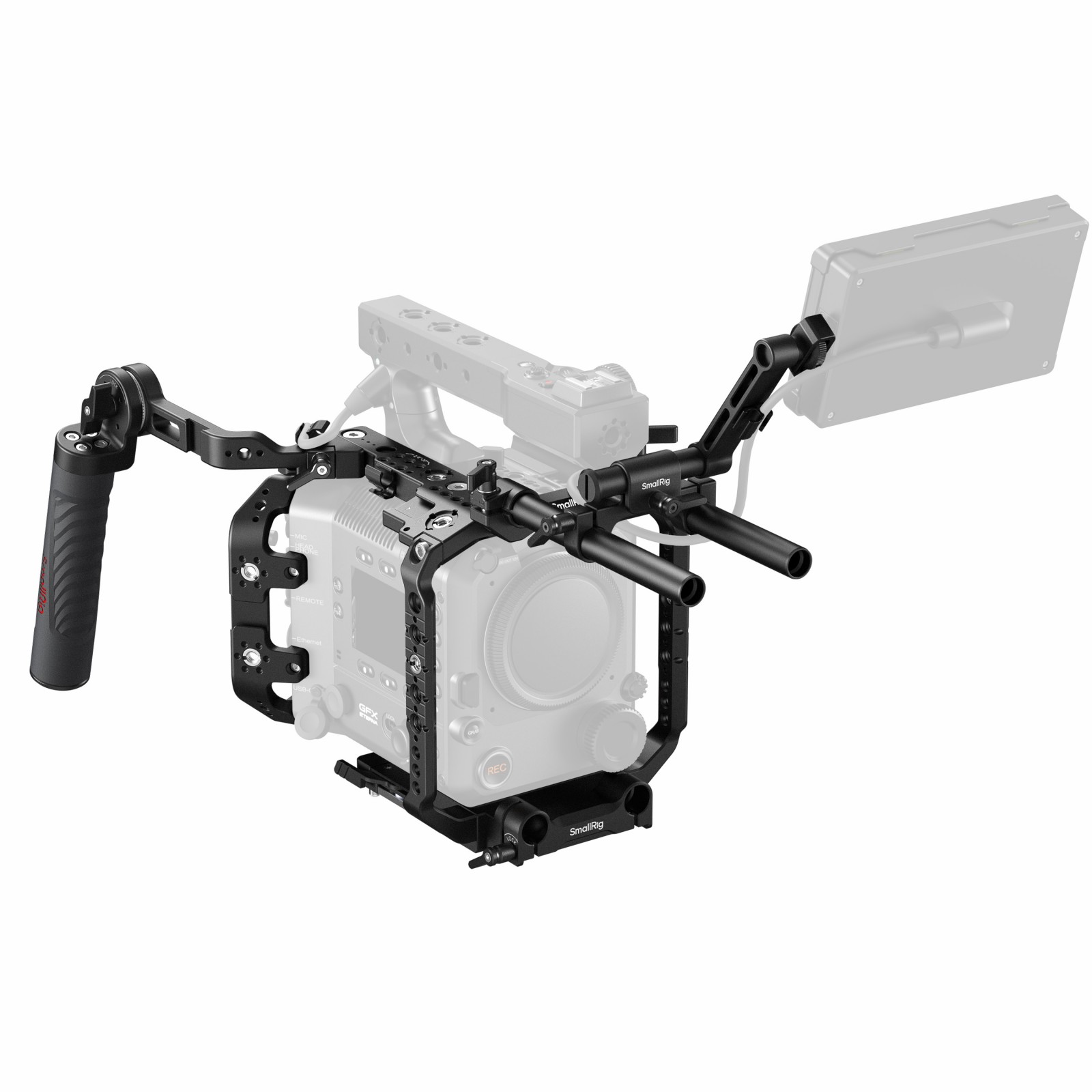 Full Cage Kit for FUJIFILM GFX ETERNA 55: with ARRI Dovetail & 15mm ...