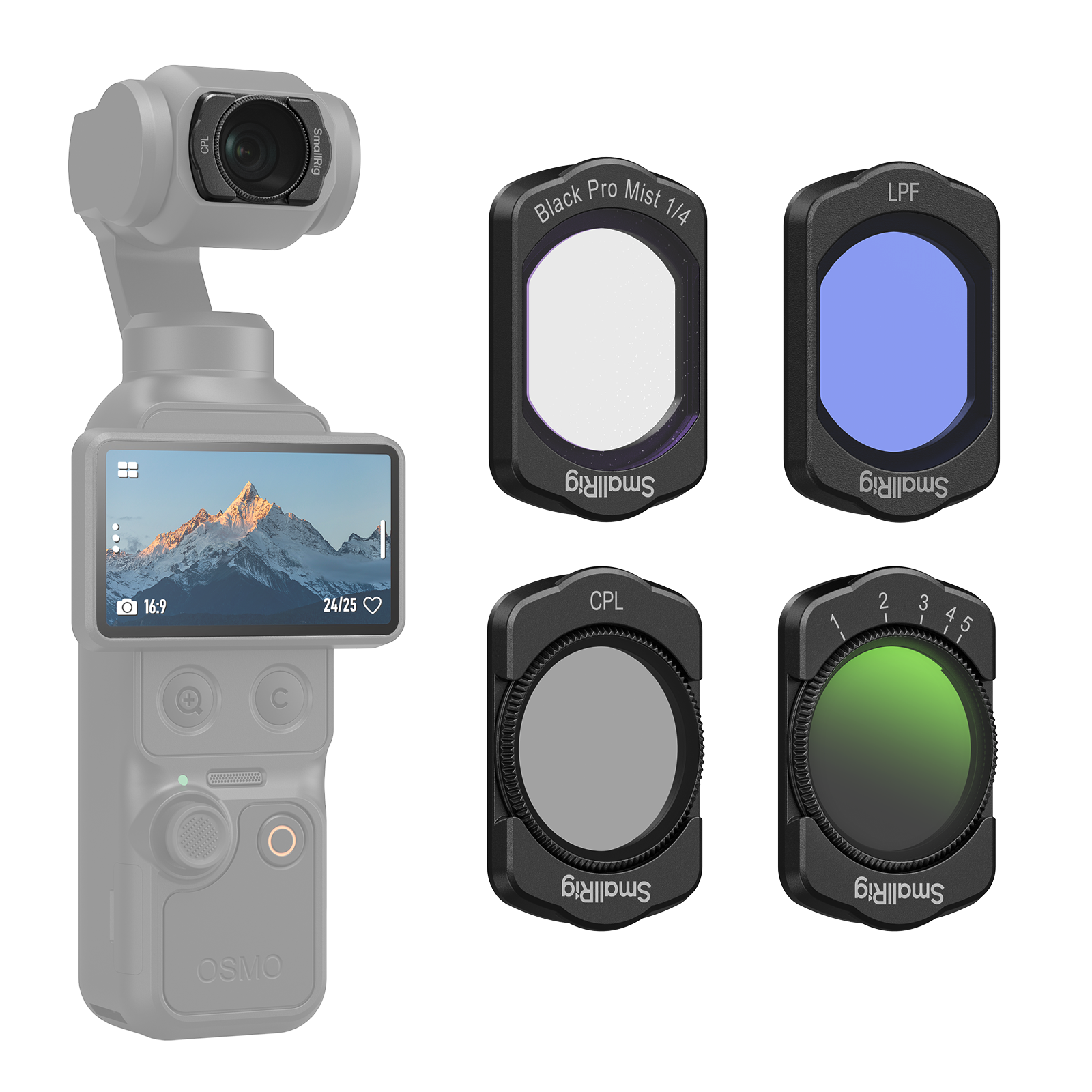 Magnetic Filter for DJI Osmo Pocket 4 / 3